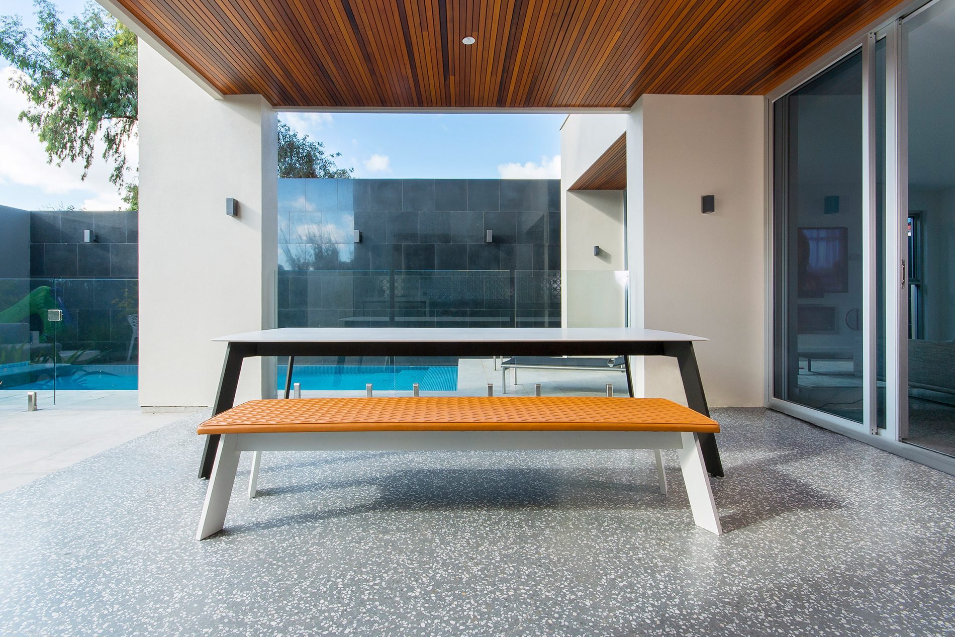 Designer Outdoor Table unique to Australia