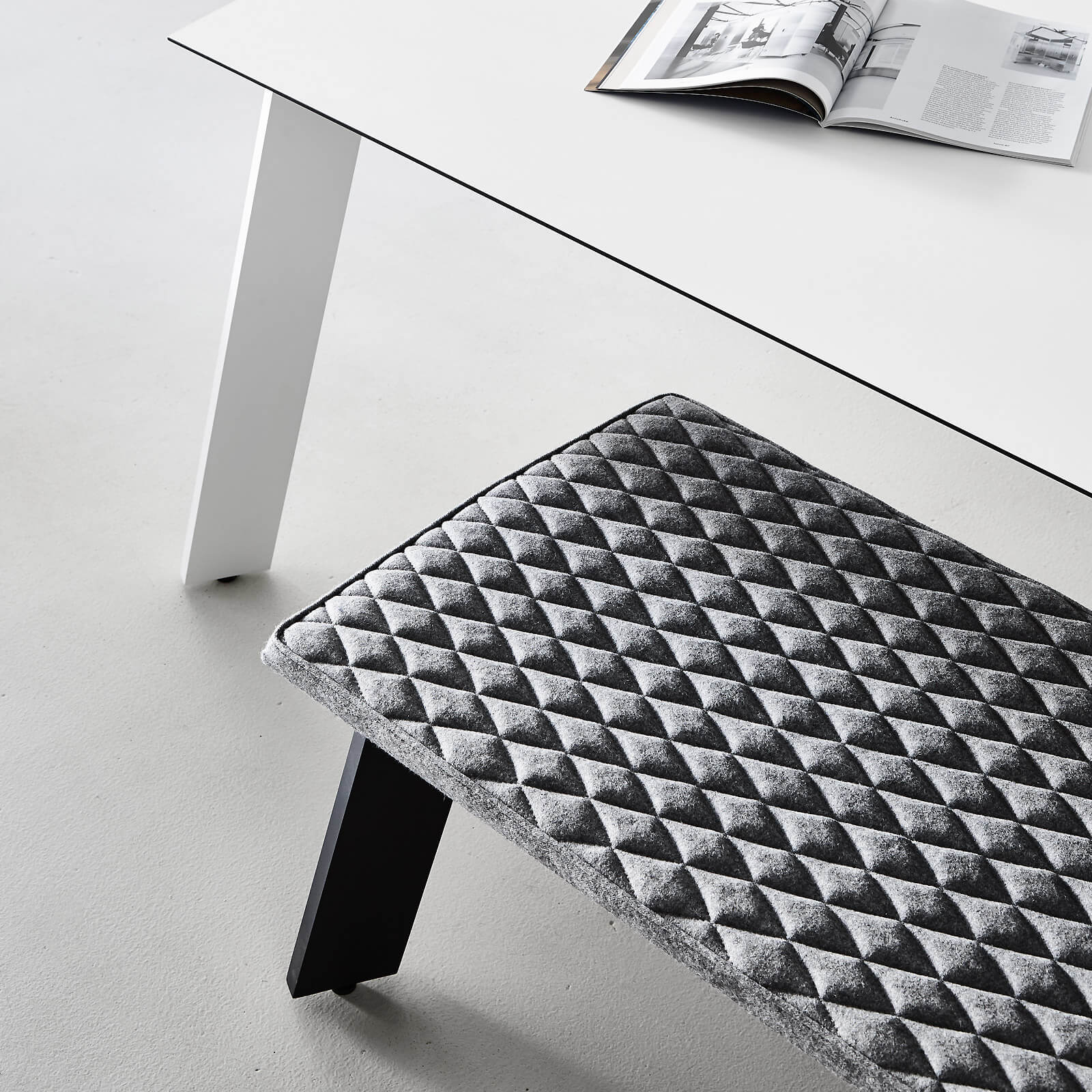 Designer outdoor bench seat for the unique Australian climate