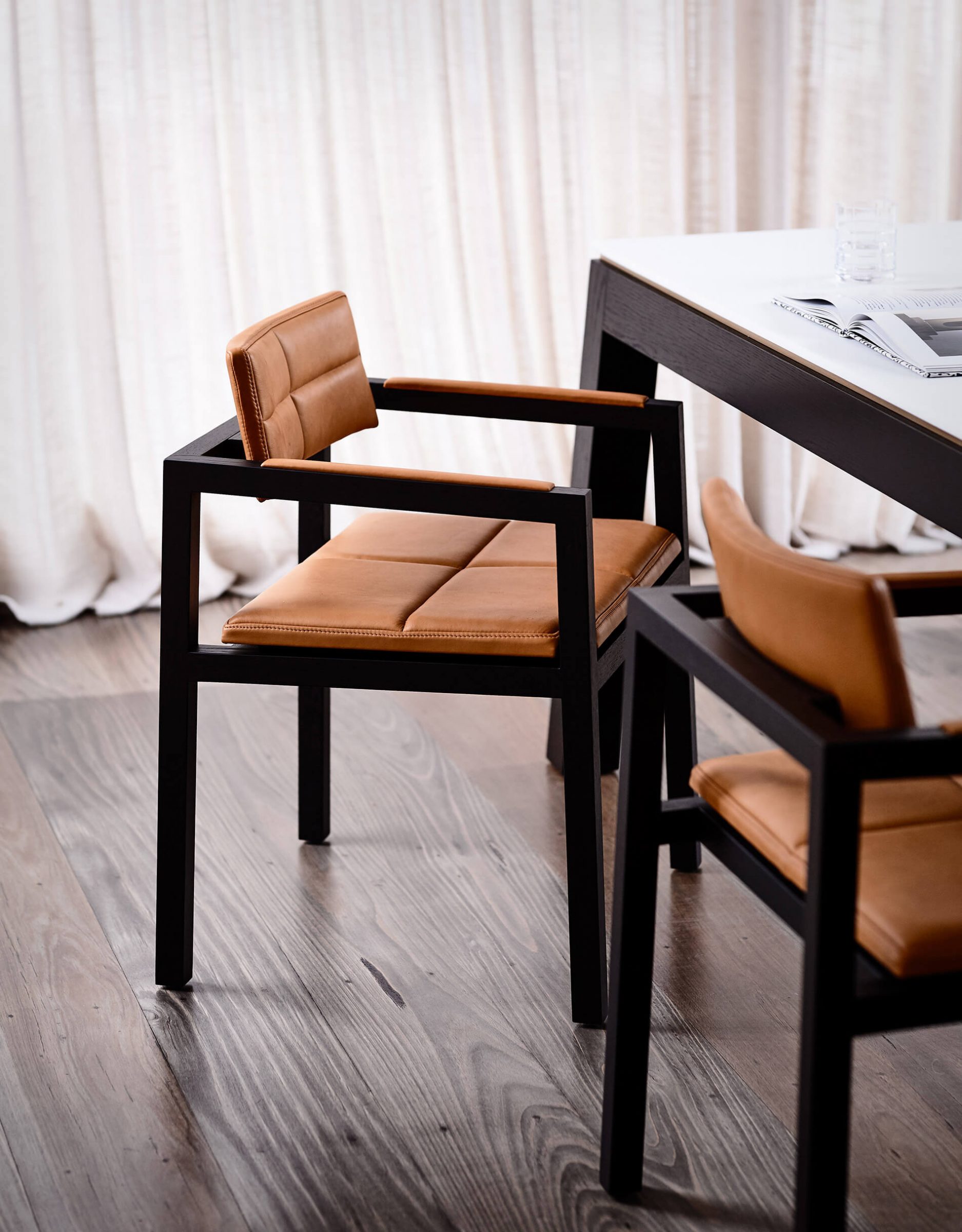 Make a statement with our award winning Australian Mila Armchair armchair