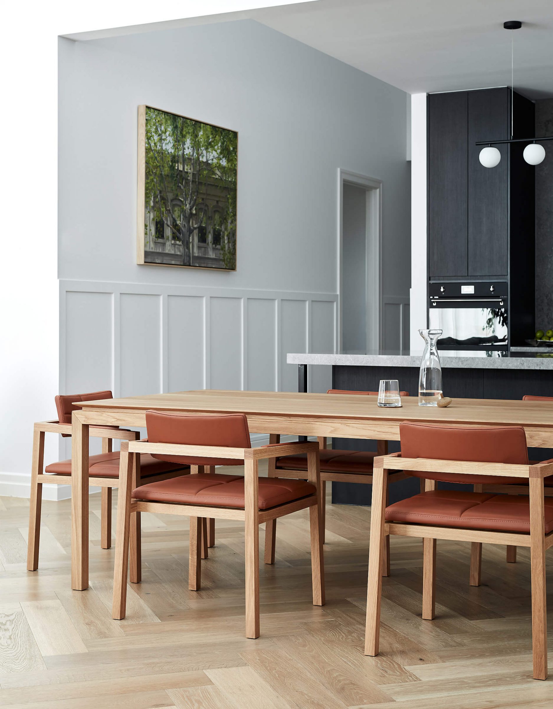 Modesto Table designer dining table is your next heirloom piece