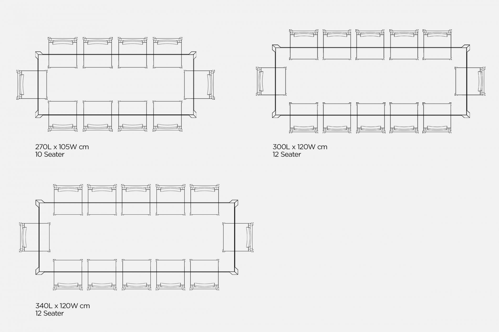Effortless Table Size Guide By Local Australian Designers effortless-table-size-guide-by-local-australian-designers