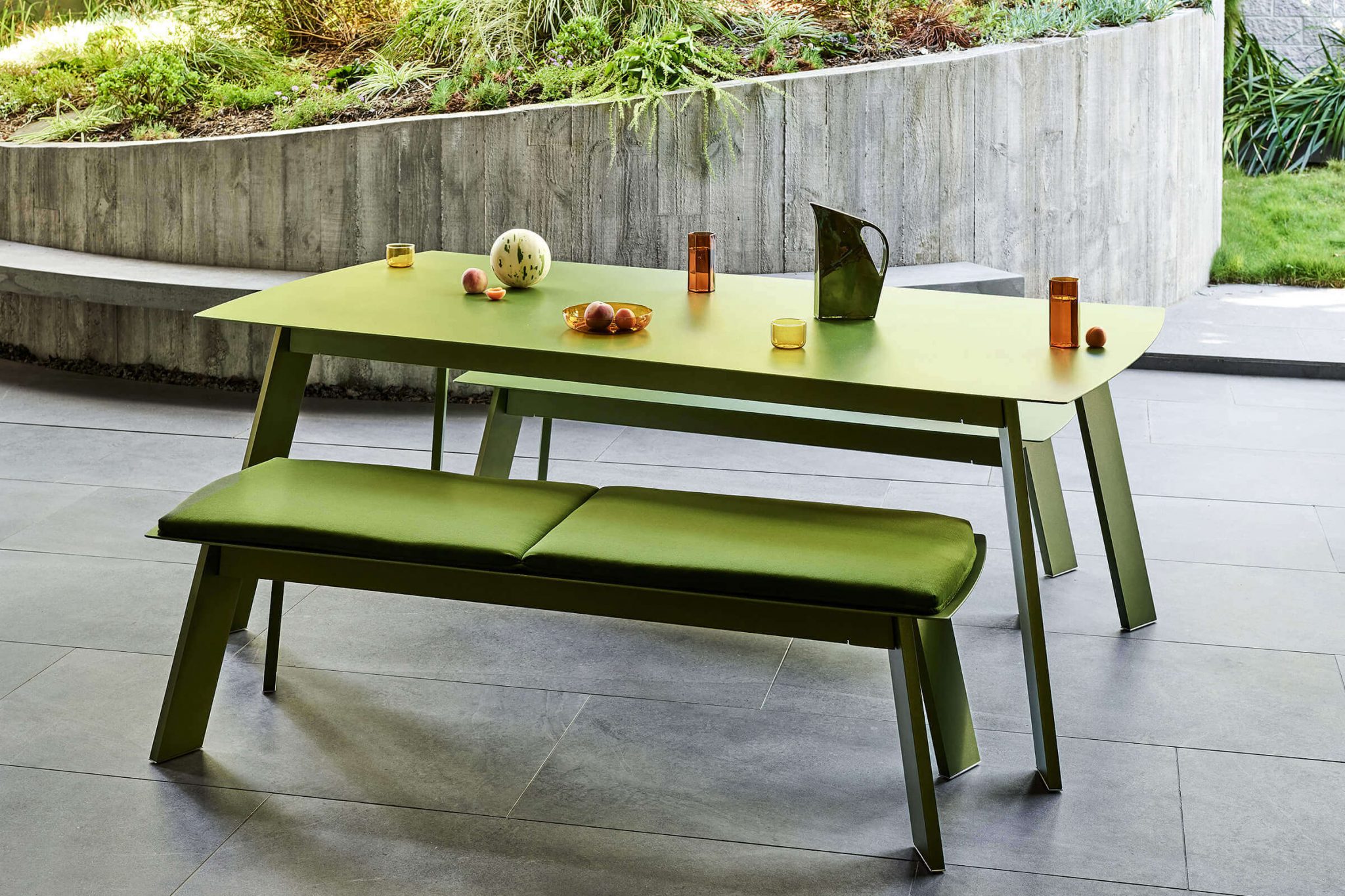 The Multi Outdoor Table outdoor dining table design is a salute to the ...