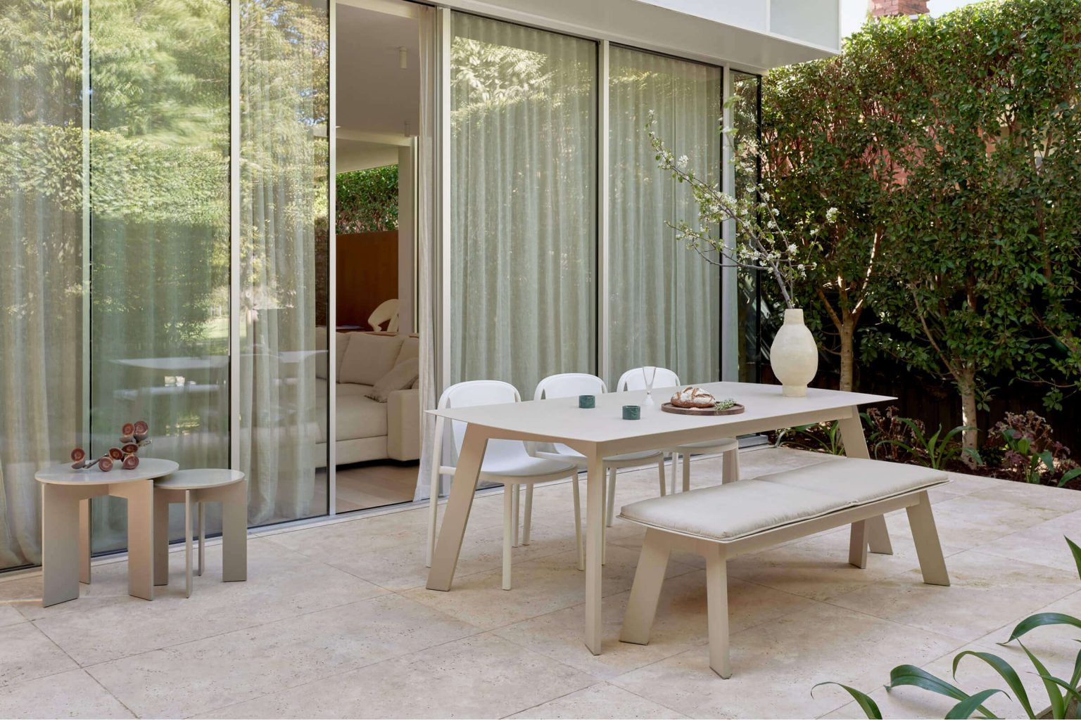 The Multi Outdoor Table outdoor dining table design is a salute to the ...