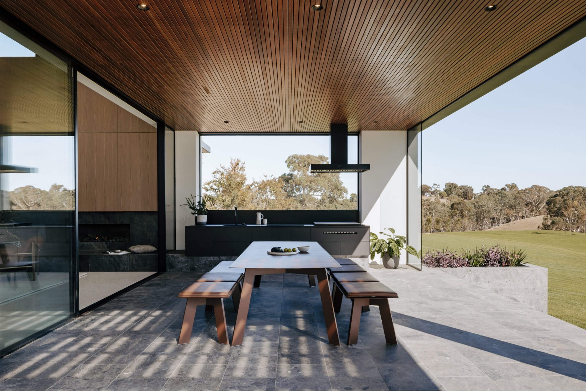 The Multi Outdoor Table outdoor dining table design is a salute to the ...